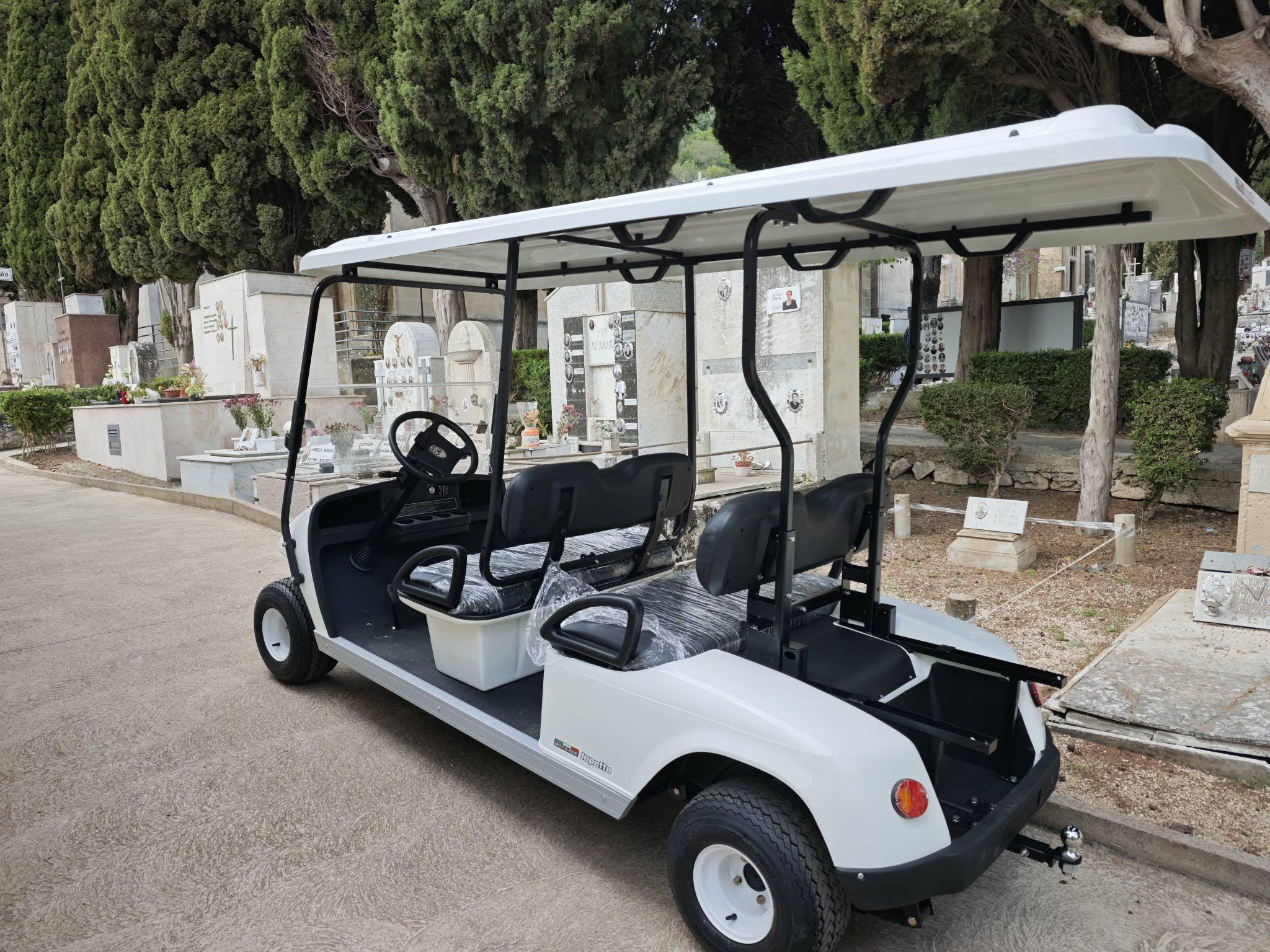 Ragusa. I nuovi veicoli elettrici all'interno dei cimiteri cittadini ...