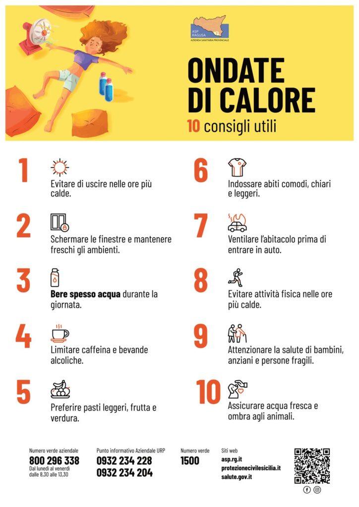 Ondate di calore, l'ASP Ragusa presenta il Piano aziendale: incontro ...